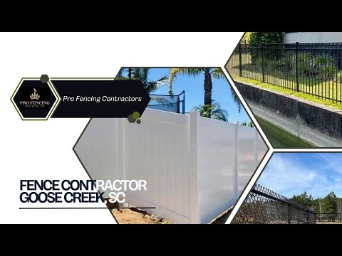 Fence contractor Goose Creek, SC | Pro Fencing Contractors