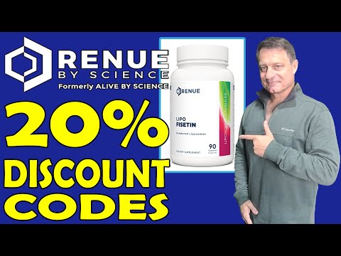 20% DISCOUNT Code (V20FISETIN) | Renue by Science – Liposomal Fisetin