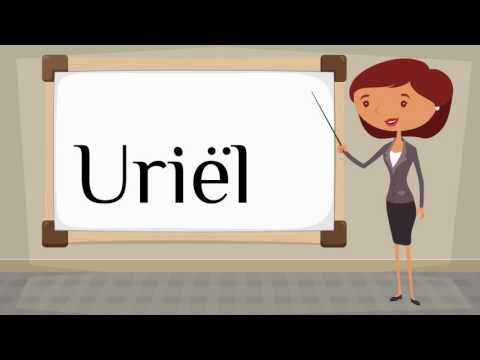 How do you say 'Uriel' in French?