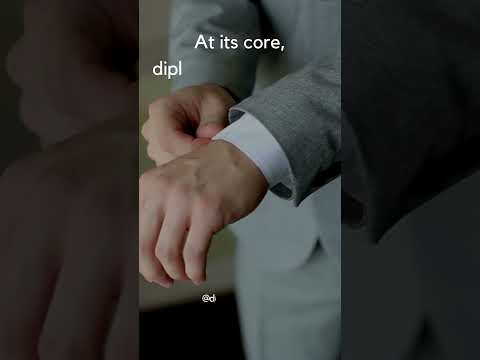 Do you know what diplomatic protocol means?