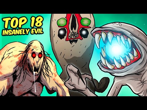 Top 18 Insanely Evil SCP (Compilation)