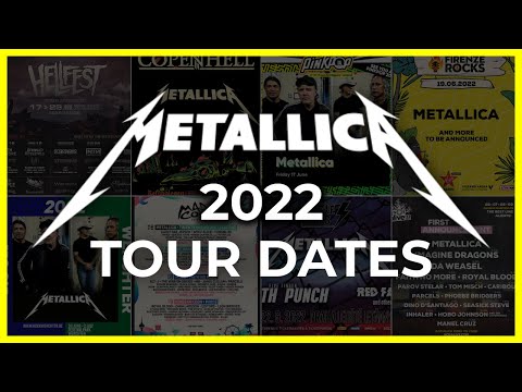 METALLICA Announced European Summer 2022 FESTIVAL Tour DATES | News
