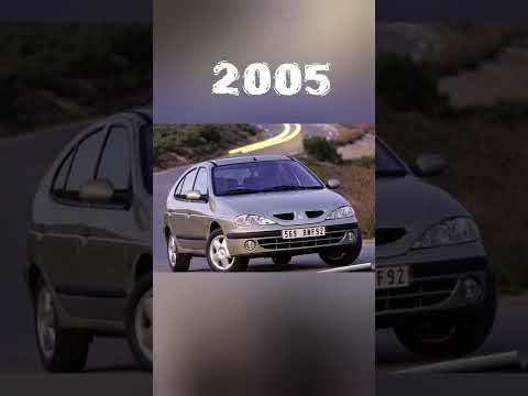 Evolution of Renault car (1960~2022) #shorts
