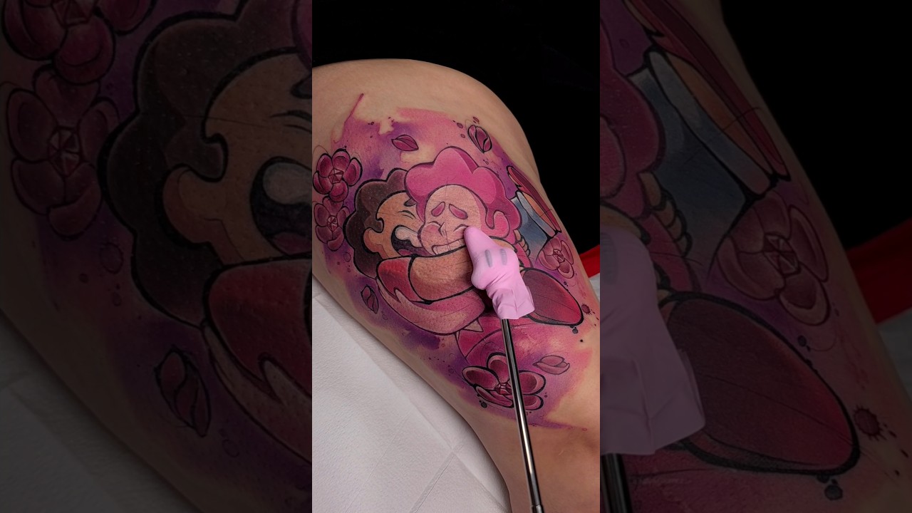 Steven Universe Tattoo! #stevenuniverse #stevenuniversetattoo #tattoo #selflove #selflovetattoo