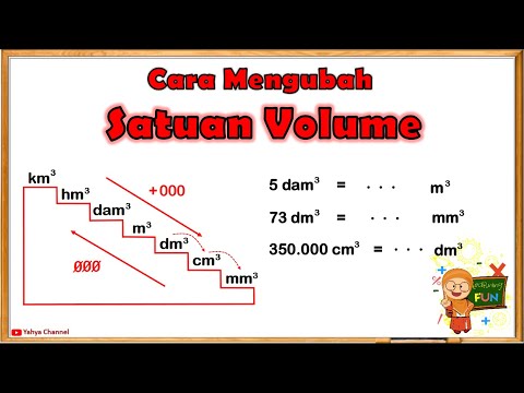 Cara Mengubah Satuan Volume Dalam Meter Kubik m³