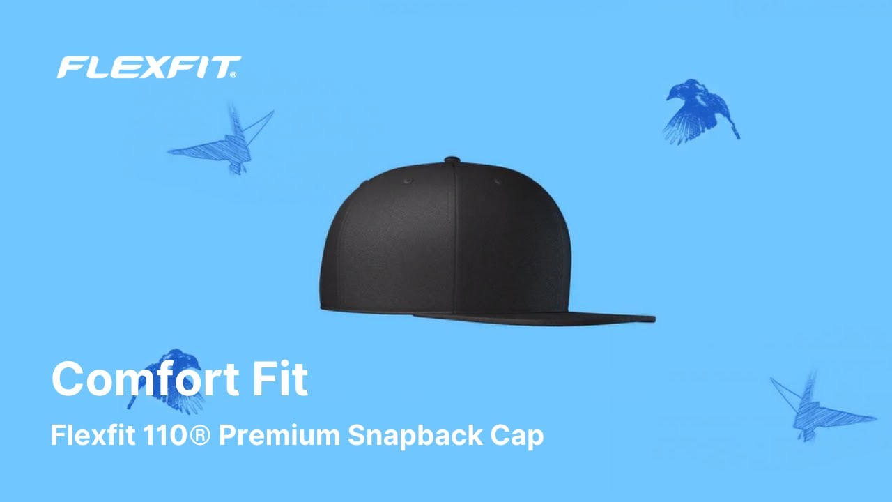 Flexfit 110® Premium Snapback Cap | Comfort Fit
