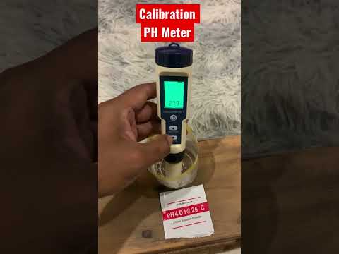 How to Calibration PH Meter Tester