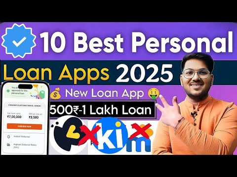 Top 10 Loan App in India 2025 | Bad Cibil Score Loan App| Best Loan App 2025| Self Employed Loan App
