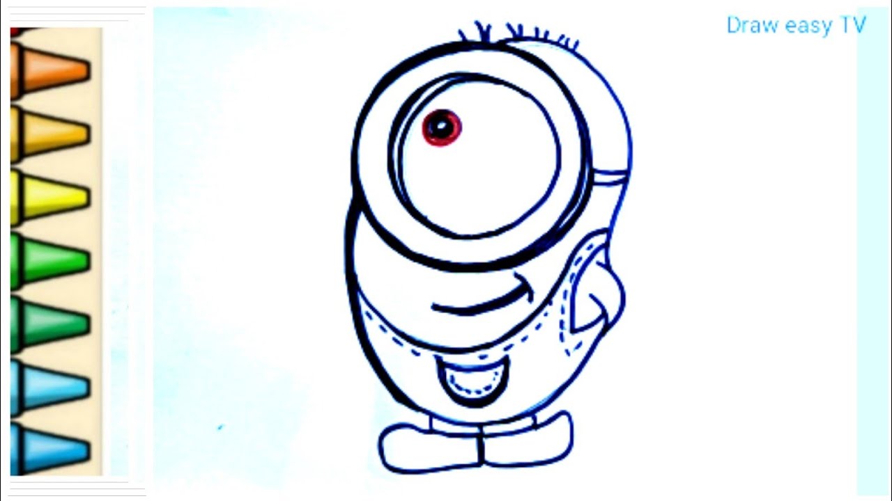 Drawing and colouring for childrens/minun drawing.