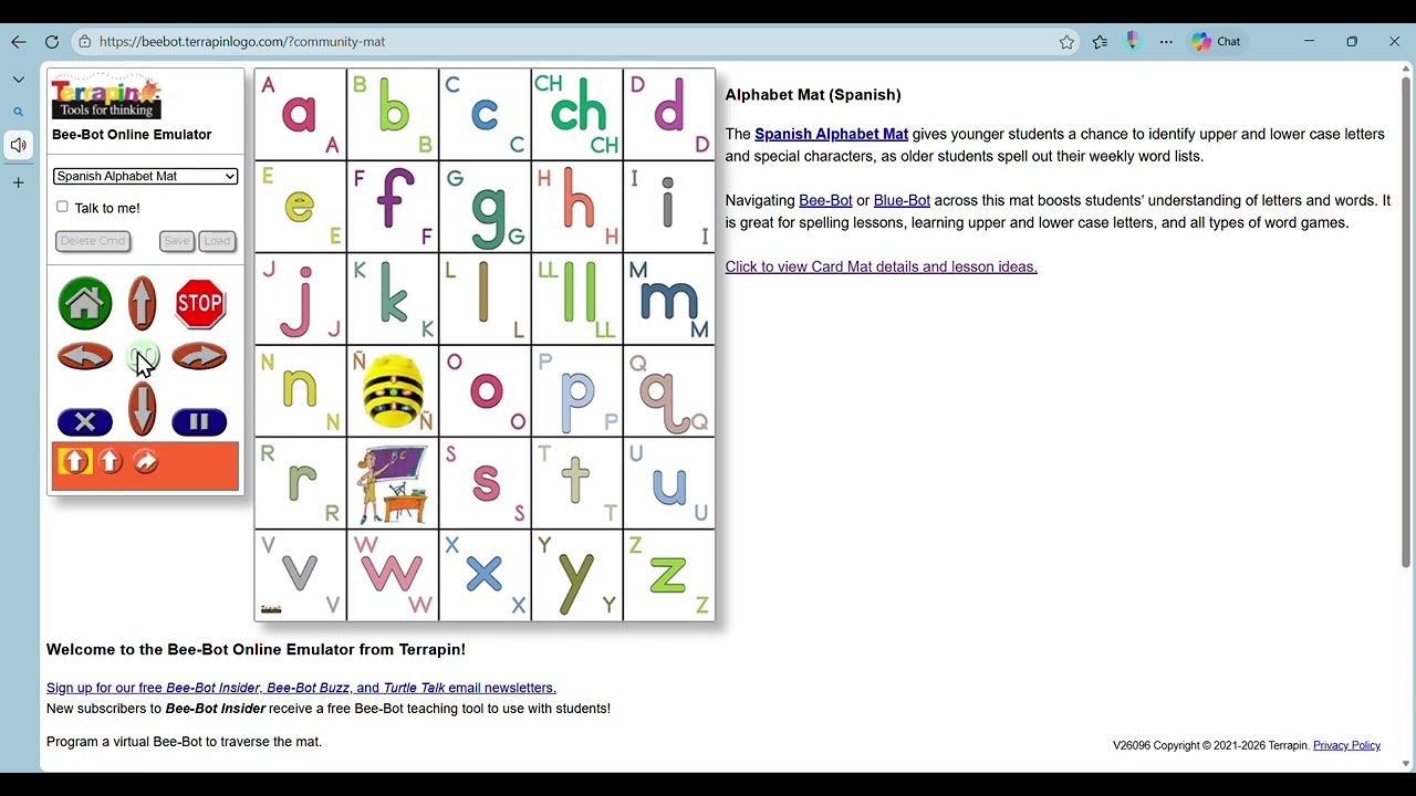 Programando - Bee Bot