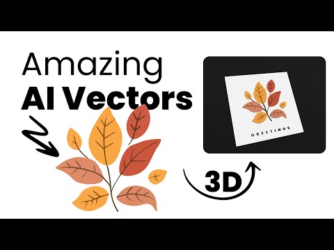 I Created Icons, Illustrations and 3D Images Entirely Using AI 🤩 | Bing Image Creator