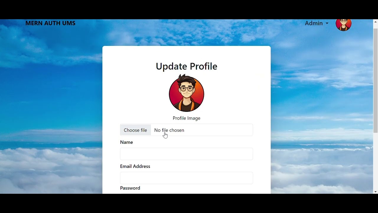 Full stack react nodejs User management system