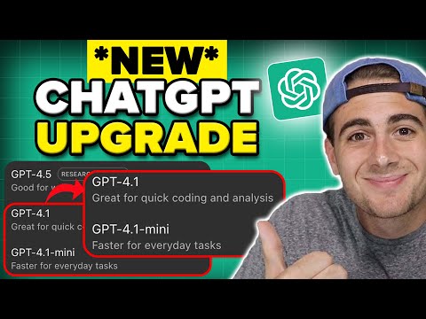 ChatGPT LAUNCHED GPT 4.1 & 4.1-mini Models AND OTHER HIDDEN CHANGES 👀