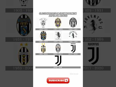 The Evolution of the Juventus Logo: From Tradition to Minimalism#juventus #juve