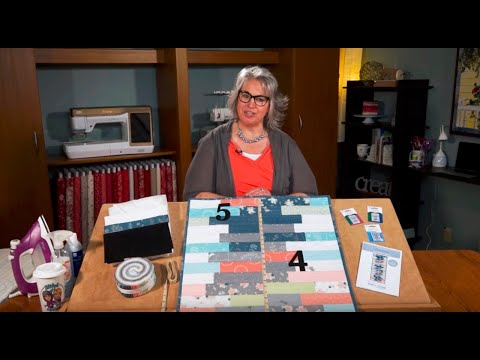 Stitch it! Sisters Growth Chart Quilted Wall Hanging Sewing Tutorial S!S 117 by NZ Productions