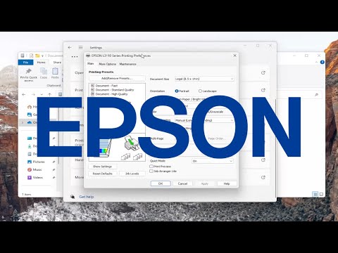 How To Restore Epson Printer Settings To Default [Quick Tutorial]