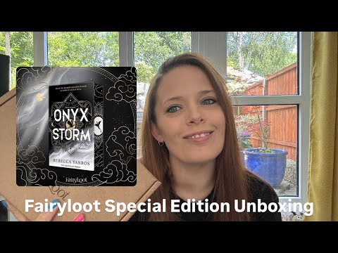 Fairyloot Special Edition Unboxing - Onyx Storm