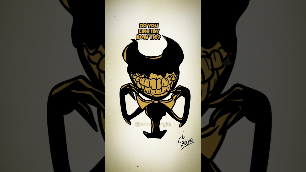 Baby Bendy and The Ink Demon Doodles