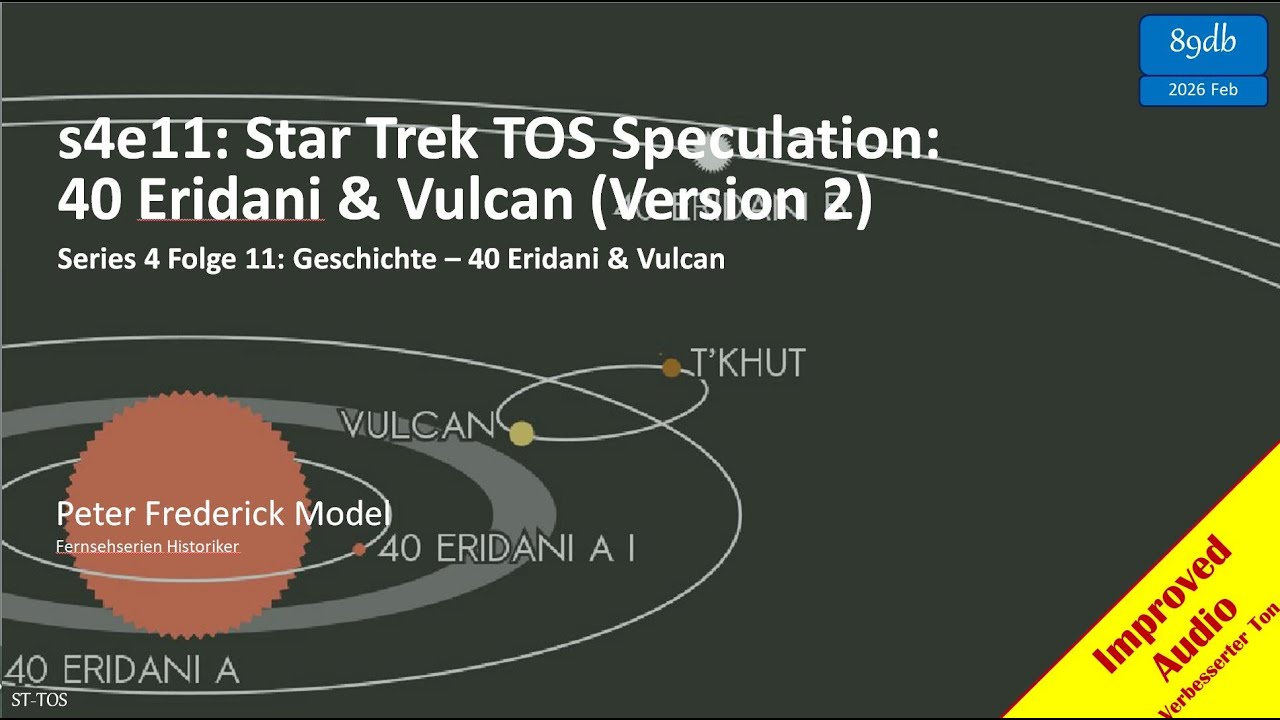 s4e11 Star Trek TOS Speculation: 40 Eridani & Vulcan (Version 2)