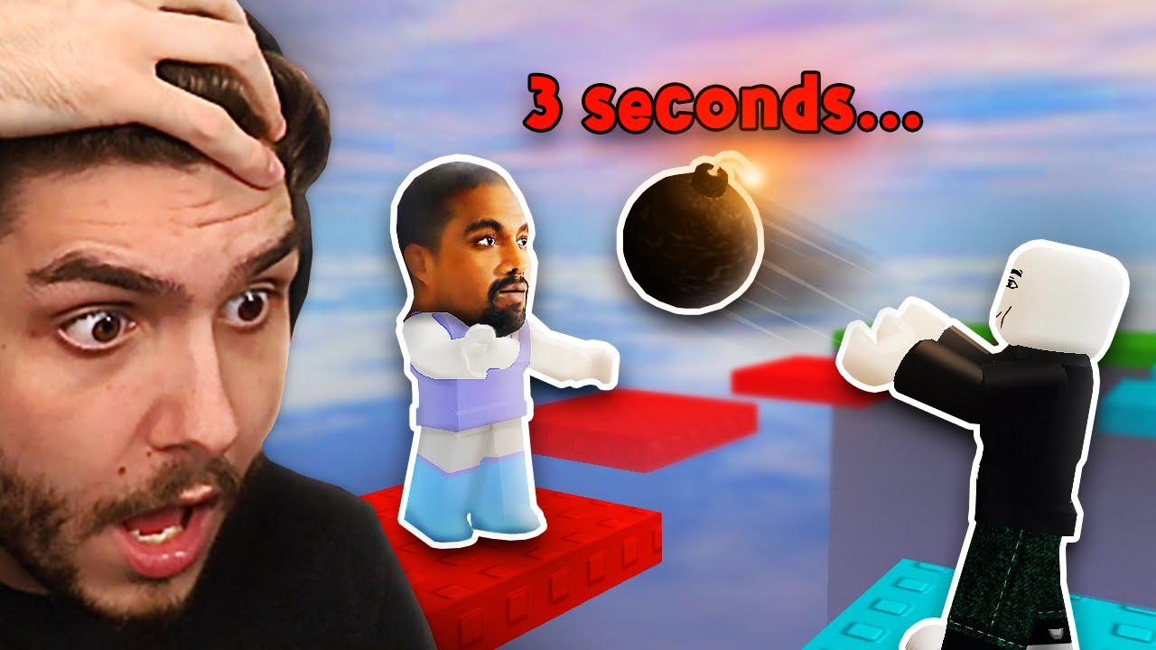 Roblox BUT We Pass The Bomb Before It Explodes...