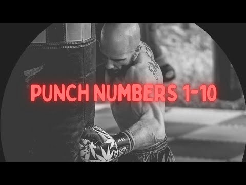 Know Your Punch Numbers 1 - 10