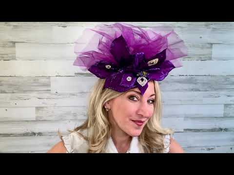 Learn how to make a Derby Day Hat