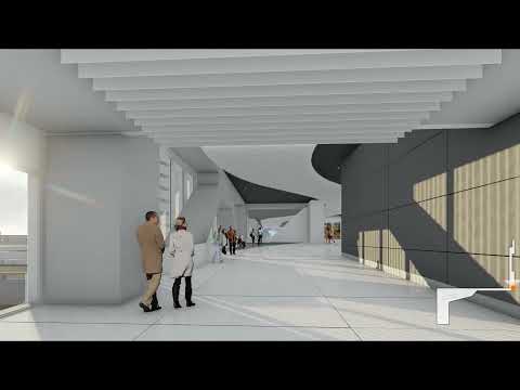 Design Animation of the Future Eighth Concourse at Terminal 4