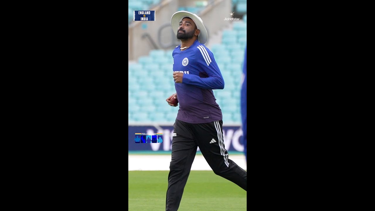 Team India hit the ground running as they prepare for the series decider - the 5th Test! #ENGvIND