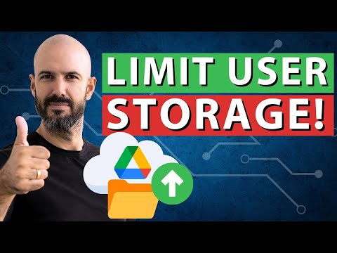 Set Up Storage Policies to Limit User Storage in Google Workspace!