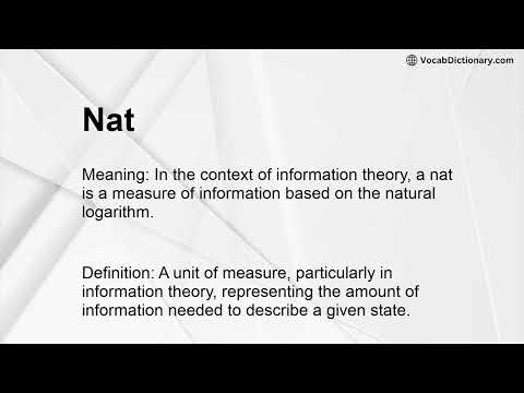 Nat Meaning