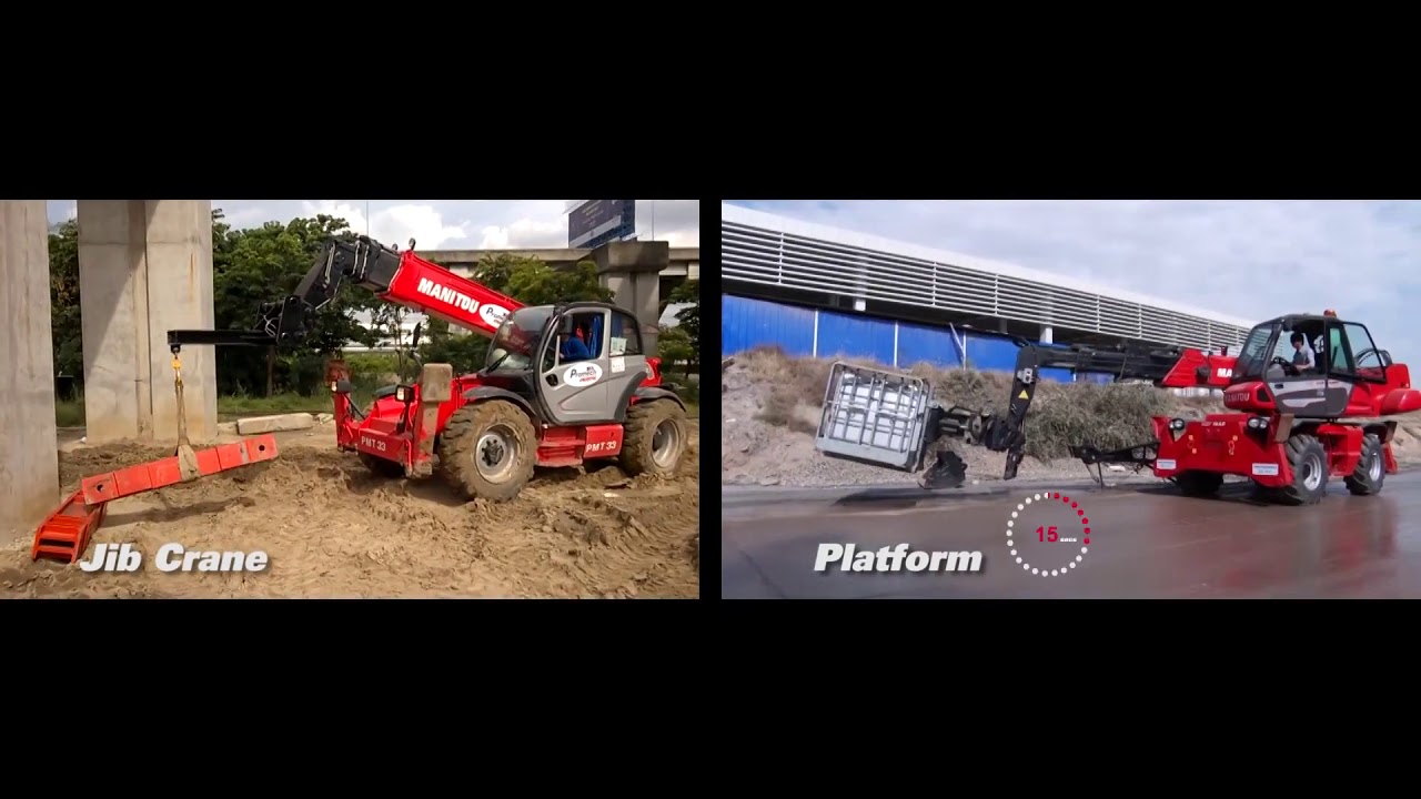 Mobile Crane Vs Manitou Telehandler Comparison