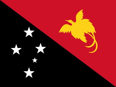 Evolution of the Flag of Papua New Guinea (1884-present)