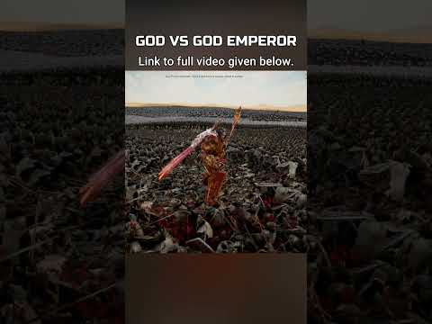 GOD VS GOD EMPEROR OF MANKIND | Ultimate Epic Battle Simulator 2 | UEBS 2