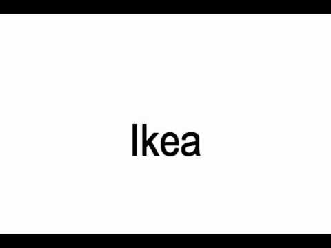 How to pronounce Ikea in Swedish