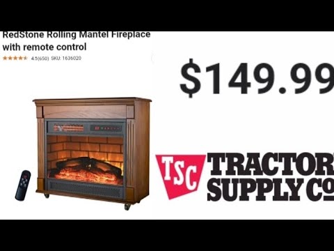 Tractor Supply Electric Infrared Heater REVIEW [High End $149.99]