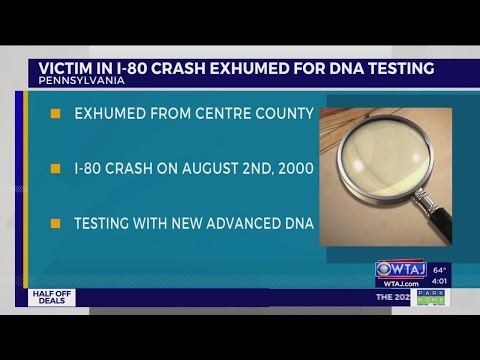 Unknown man killed on I-80 25 years ago exhumed for DNA along with 'baby Agnes'