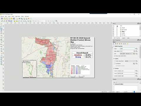 QGIS Tutorial: Making a NY-SD-46 Map