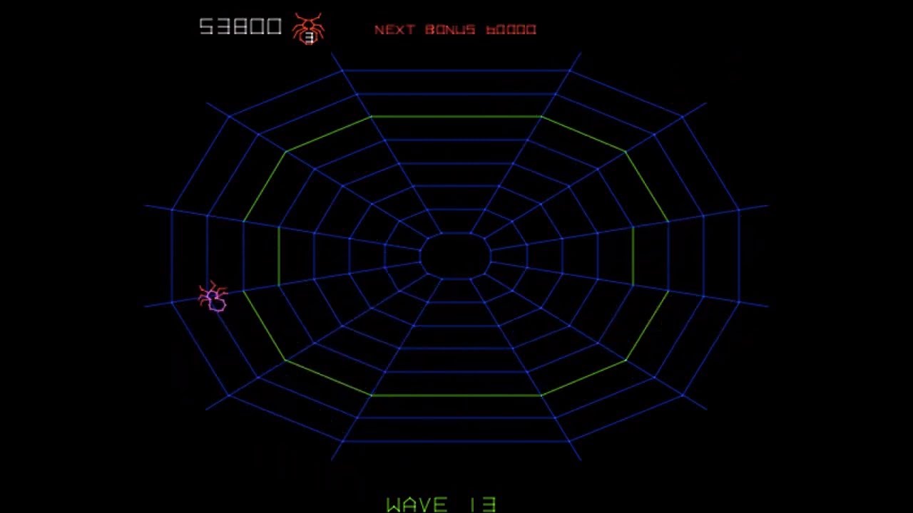 Black Widow Longplay (Arcade Game)