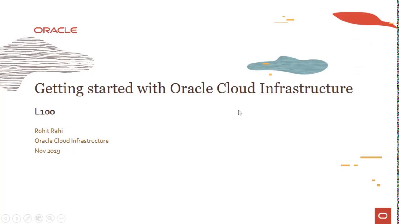 Getting Started with Oracle Cloud Infrastructure