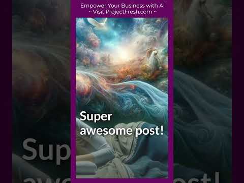 Super awesome post!