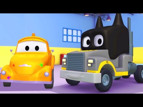 Lakiernia Toma Holownika: Transformers Karl is Batman | Bajki o samochodach dla dziec