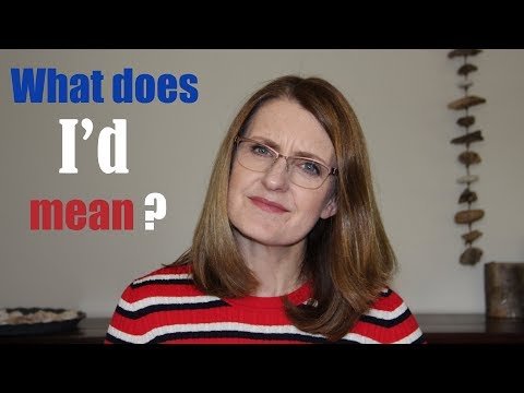 What does the word I'd mean?