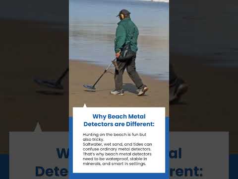 Why are beach metal detectors different | Metal Detector
