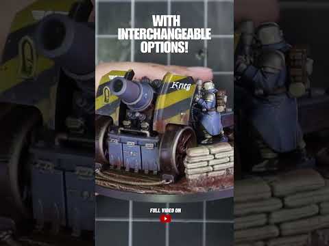 Weapon Options for the new Death Korps of Krieg Artillery Team!