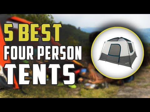 Best Four Person Tent Reviews | Top 5 Picks For Car Camping, Backpacking & More