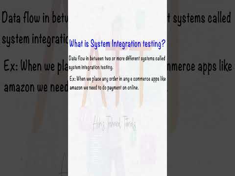 System Integration Testing with example | Software Engineering #interview #shorts #ytshorts #viral