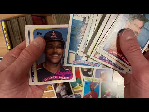 1989 Topps Baseball Factory Set Error Hunt!!