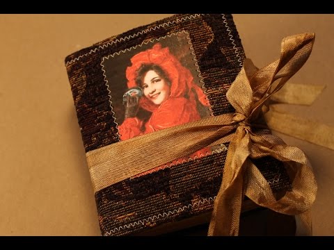 Little Red Riding Hood - a go jo mini junk journal