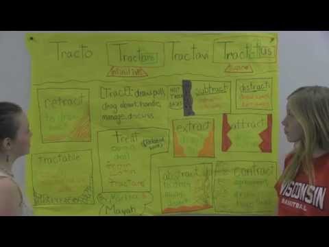 Latin verb 'tract'