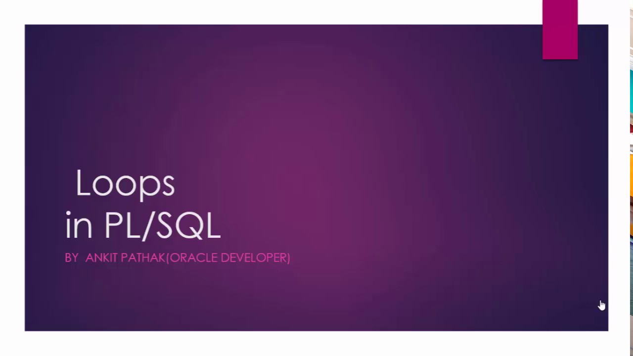 PL SQL Loops Tutorial  Explained